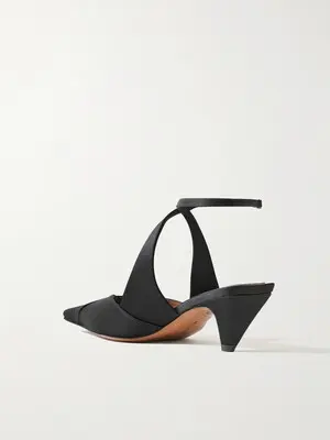 Stella McCartney Spur Satin Pumps