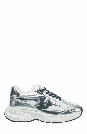 True Religion Onika Sneaker - Silver Multi