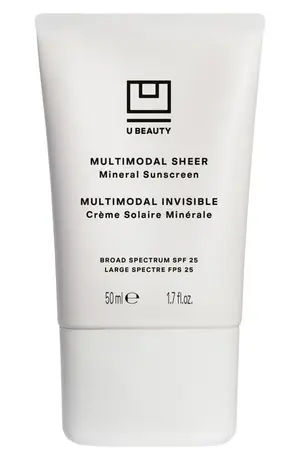 U BEAUTY Multimodal Sheer Mineral Sunscreen Spf 25 - No Color