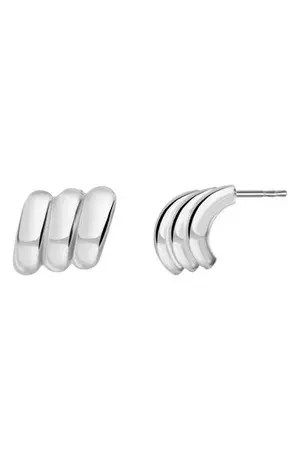 Bony Levy 14k Gold Chunky Stud Earrings - 14k White Gold