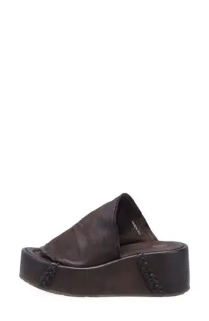 A.S.98 Marlon Platform Sandal - Brown