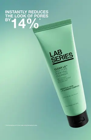 LAB SERIES Clear Ls Deep Pore Purifying Gel Face Wash With Salicylic Acid