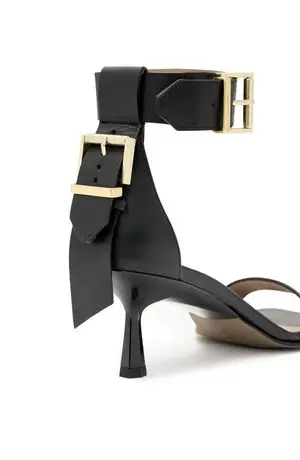 ALLSAINTS Noir Ankle Strap Sandal