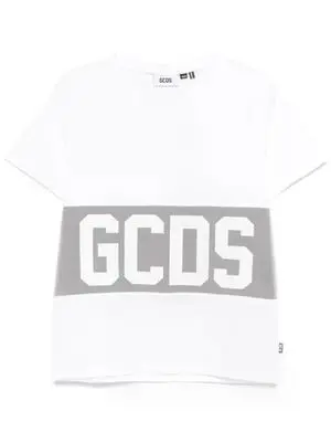 Gcds Band Logo T-shirt - White