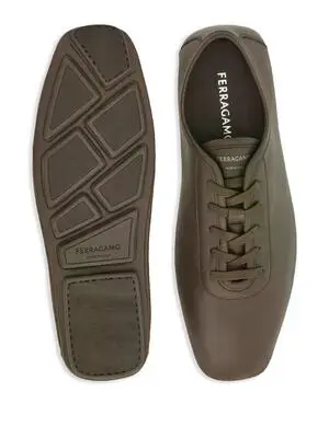 FERRAGAMO Lace-up Driver Shoes
