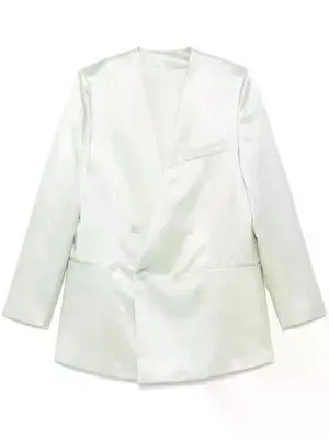 Philosophy Di Lorenzo Serafini Satined Blazer - Green