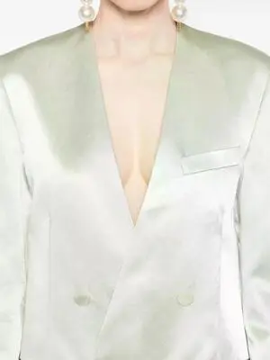 Philosophy Di Lorenzo Serafini Satined Blazer - Green