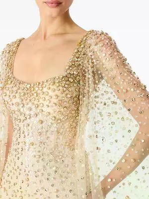 Jenny Packham Angel Wing Dress - Neutrals
