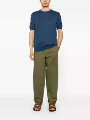 Canali Cotton T-shirt - Blue
