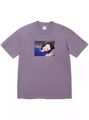 Supreme Snow White Dusty T-shirts - Purple