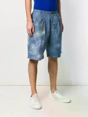 PAURA Tie-dye Bermuda Shorts