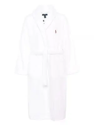 Polo Ralph Lauren Polo Pony-embroidered Robe - White