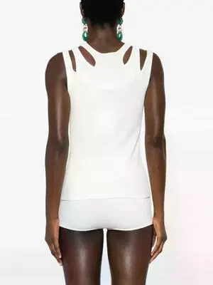 Viktor & Rolf Layered Tank Top - White