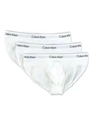 Calvin Klein Stretch-cotton Briefs - White