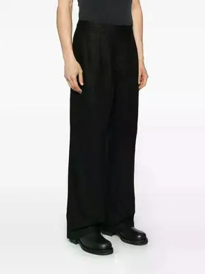 SUNFLOWER Pleated Linen Trousers