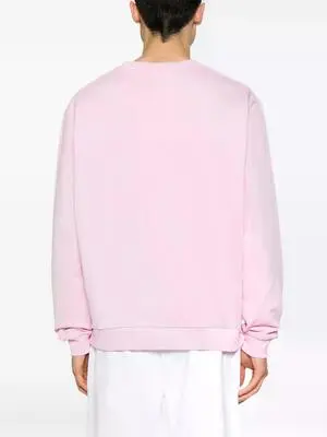 Gcds Essentials Crewneck Sweatshirt - Pink