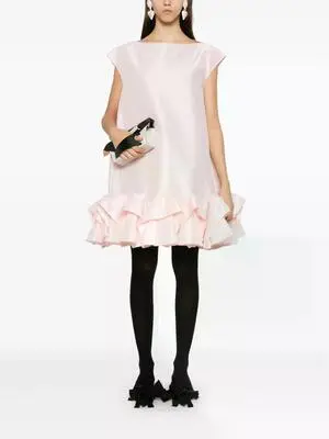 Viktor & Rolf Tuck-up Mini Dress - Pink