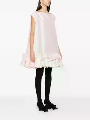 Viktor & Rolf Tuck-up Mini Dress - Pink