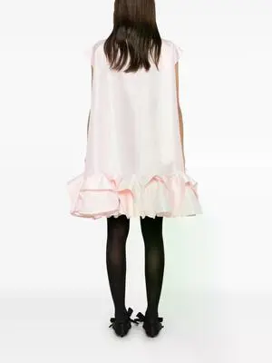 Viktor & Rolf Tuck-up Mini Dress - Pink