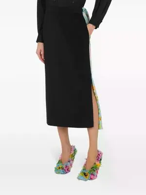 Moschino Panelled Midi Skirt