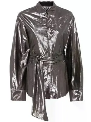 FORTE_FORTE Metallic Shirt