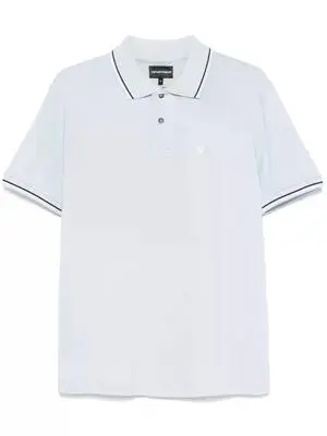 Emporio Armani Logo-print Polo Shirt