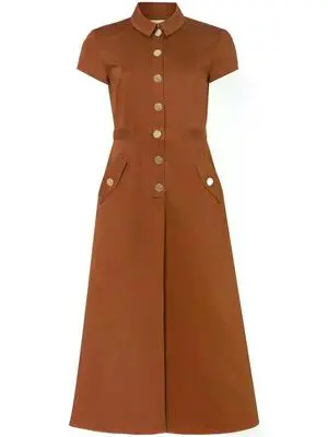 TEMPERLEY LONDON Castell Dress - Brown