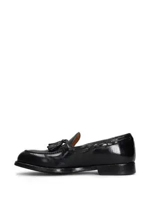 GREEN GEORGE Tassel Leather Loafers
