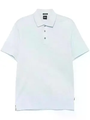 BOSS Mélange-effect Polo Shirt