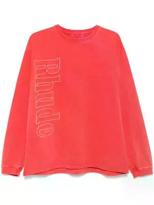 Rhude Logo Longsleeve Sweatshirt