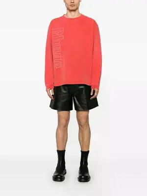 Rhude Logo Longsleeve Sweatshirt