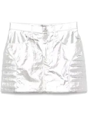 Junya Watanabe Metallic Mini Skirt