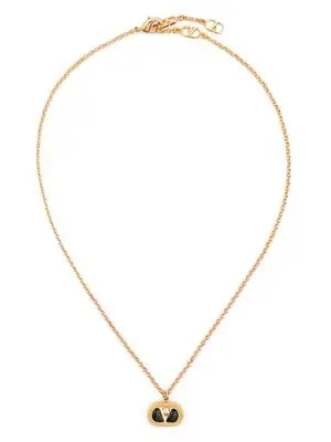 Valentino Garavani Vlogo Chain Necklace - Gold