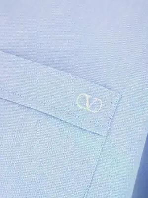 Valentino Garavani Oxford Shirt - Blue