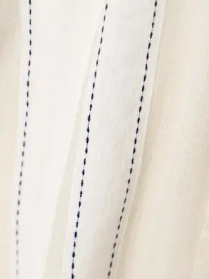 LEMLEM Tuuli Cabana Striped Cotton-blend Shirt
