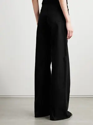 Khaite Dane High-rise Wide-leg Jeans