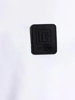 Balmain Logo-patch T-shirt