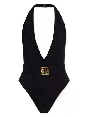 Balmain High Cut Swimsuits