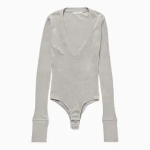1989 STUDIO Waffle Body V Neck