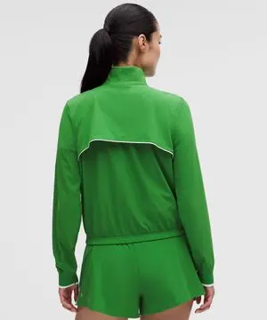 Lululemon Court Rival Tennis Track Jacket - Chameleon/white