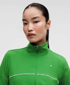 Lululemon Court Rival Tennis Track Jacket - Chameleon/white