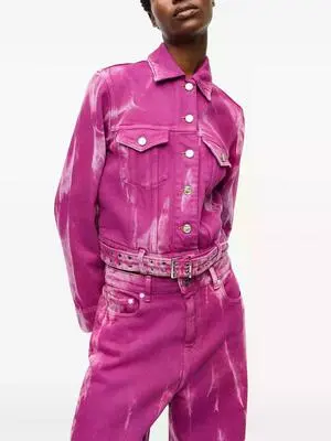 GANNI Tie-dye Jacket - Pink