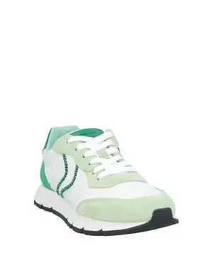 VOILE BLANCHE Light Leather And Textile Sneakers