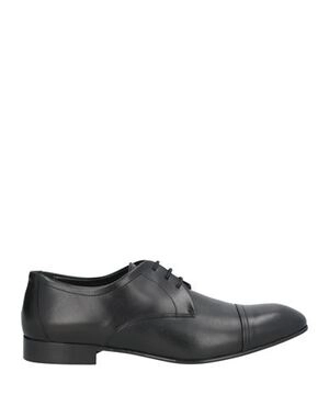BALDININI Lace-up Leather Derby Shoes - Black