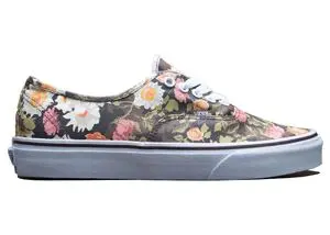 VANS Authentic Floral Sneakers - Black/flower