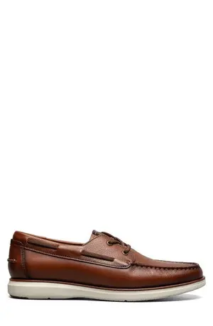 Florsheim Tropics Boat Shoe - Cognac