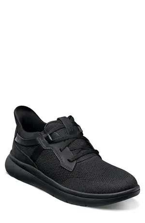 Florsheim Fleet Knit Elastic Sneakers - Black