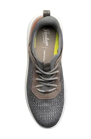 Florsheim Fleet Knit Elastic Sneakers - Gray