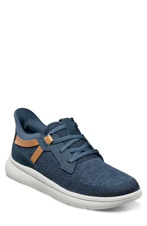 Florsheim Fleet Knit Elastic Sneakers - Navy Multi
