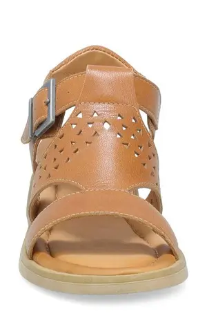 Miz Mooz Chessy Leather Sandals - Brandy